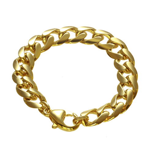 Gold Ripple Bracelet