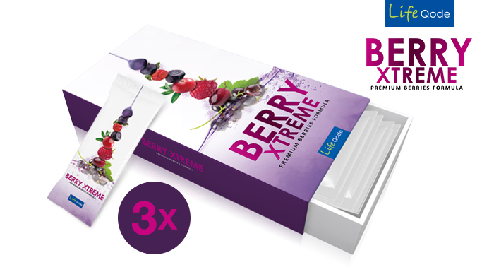 LifeQode Berry Xtreme Triple Pack